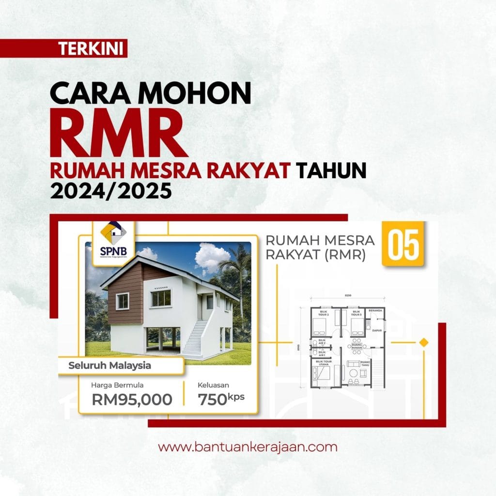 Cara Mohon Rumah Mesra Rakyat (RMR) Tahun 2024/2025